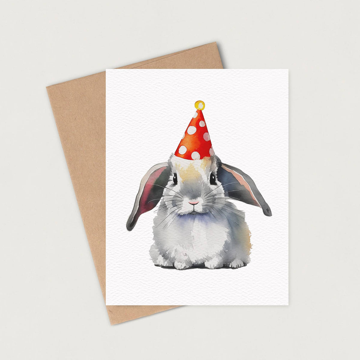 Bunny Birthday Card, Cute Rabbit Happy Birthday Card – the arbor
