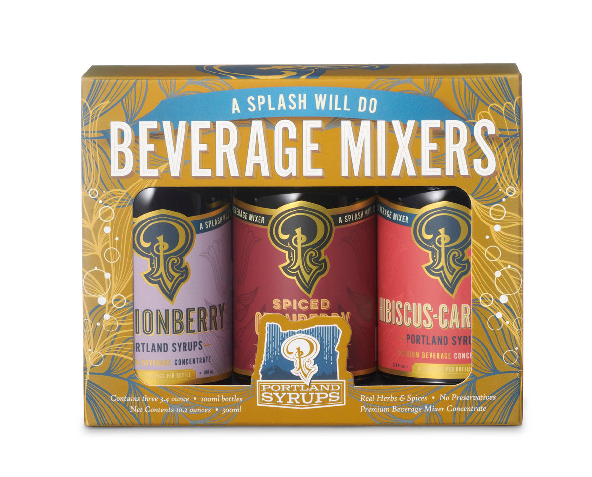 Gold Sampler Box - cocktail / mocktail beverage mixers – the arbor